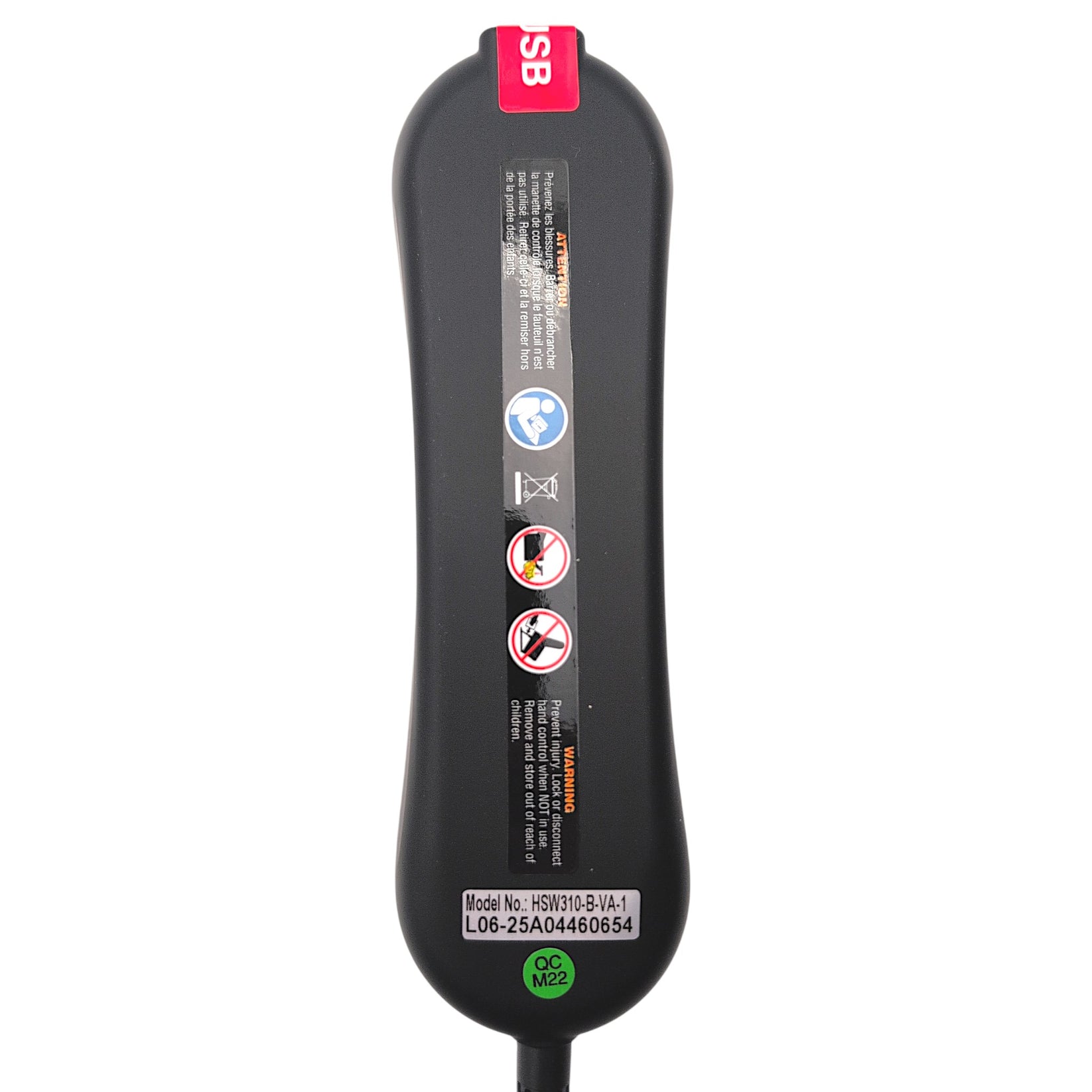 Pride Mobility CTL1707190 Hand Control | HSW310-B-VA-1 Replacement Rem ...