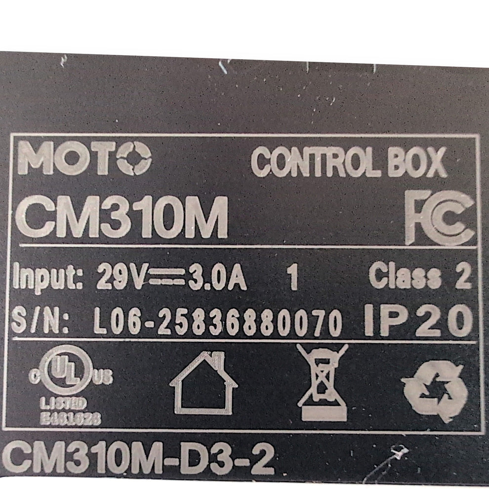 Pride Mobility Control Box - CTL2205786 - CM310M-D3-2 - Radiance Serie ...